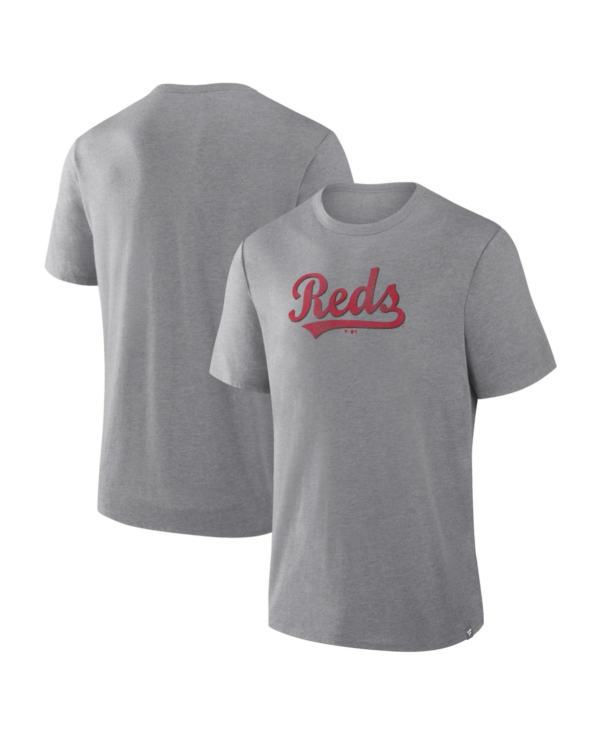 Click here for Fanatics Mens Heather Gray Cincinnati Reds Play Tr... prices
