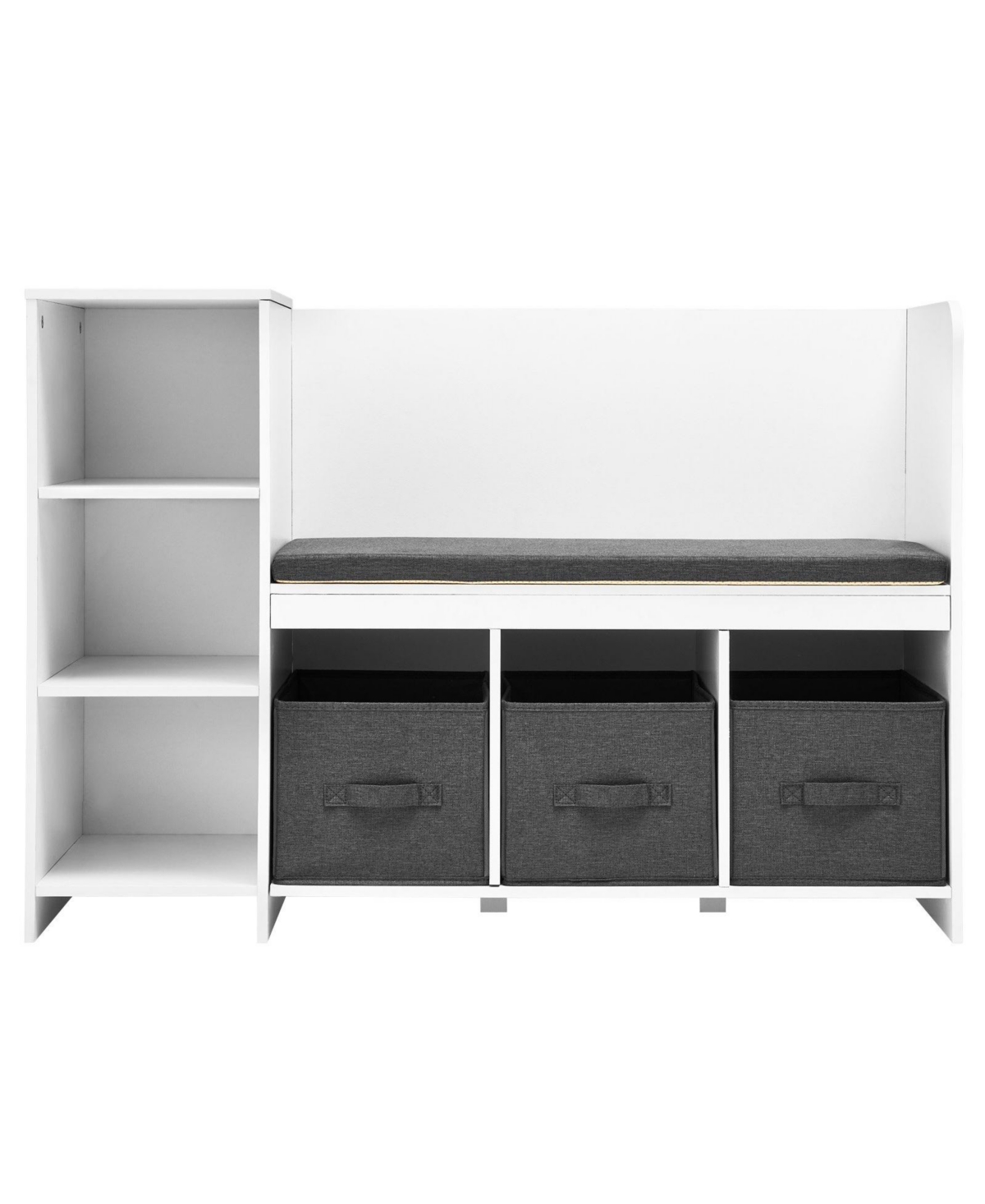 Click here for Slickblue Kids Reading Nook Bench with 6 Cubby Sto... prices