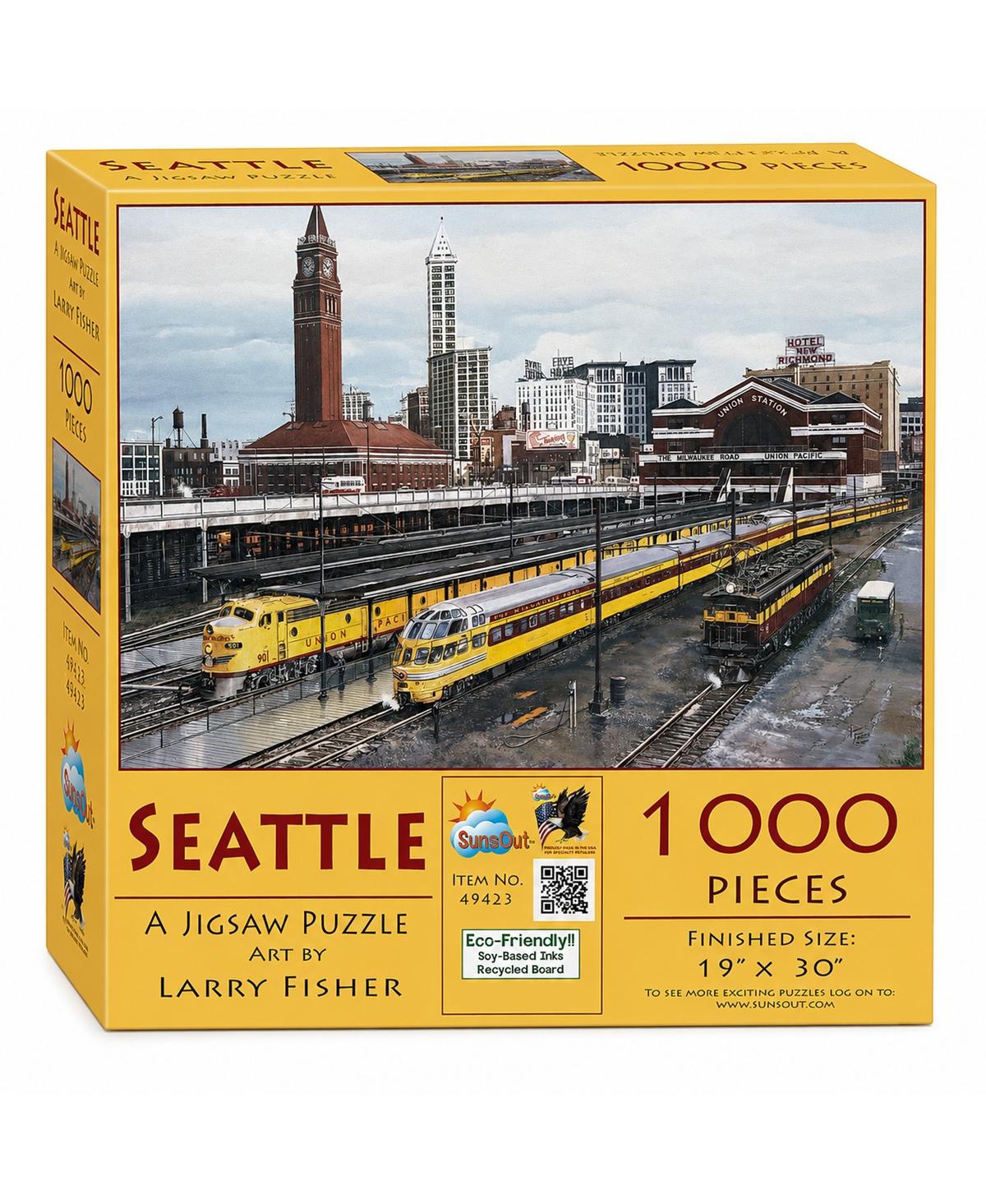 Click here for SunsOut Seattle Interlocking 1000-Piece Jigsaw Puz... prices