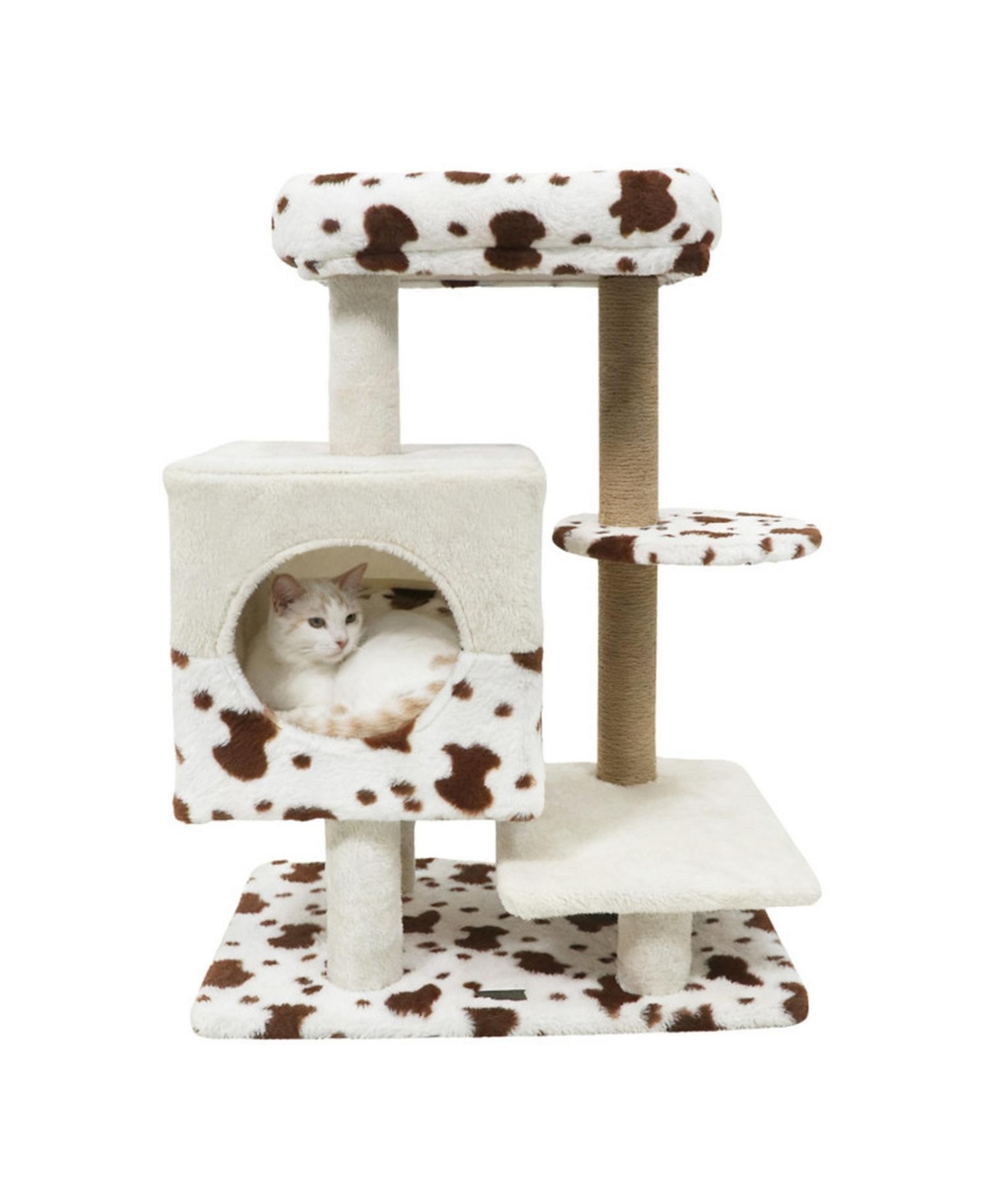 Click here for Sugift Modern Indoor Cat Tree Tower with Wide Upho... prices
