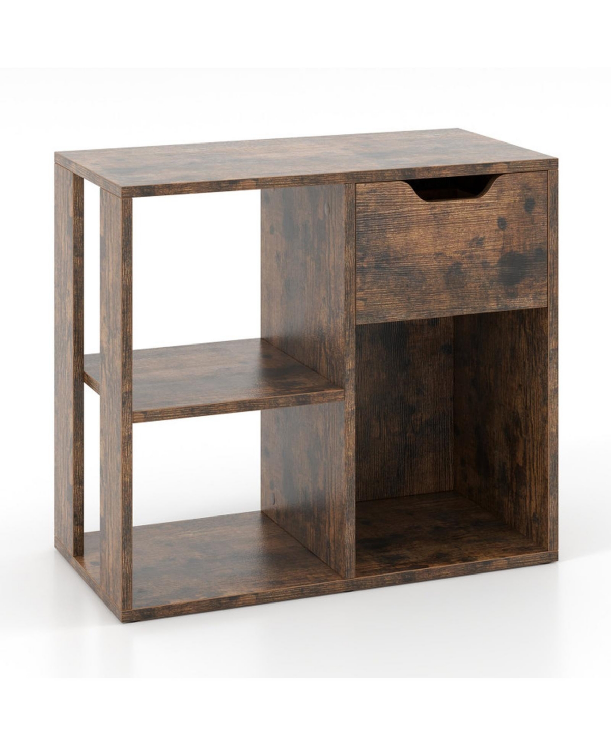 Click here for Sugift 3-Cube 2-Tier Wooden Bookcase Storage Shelf... prices