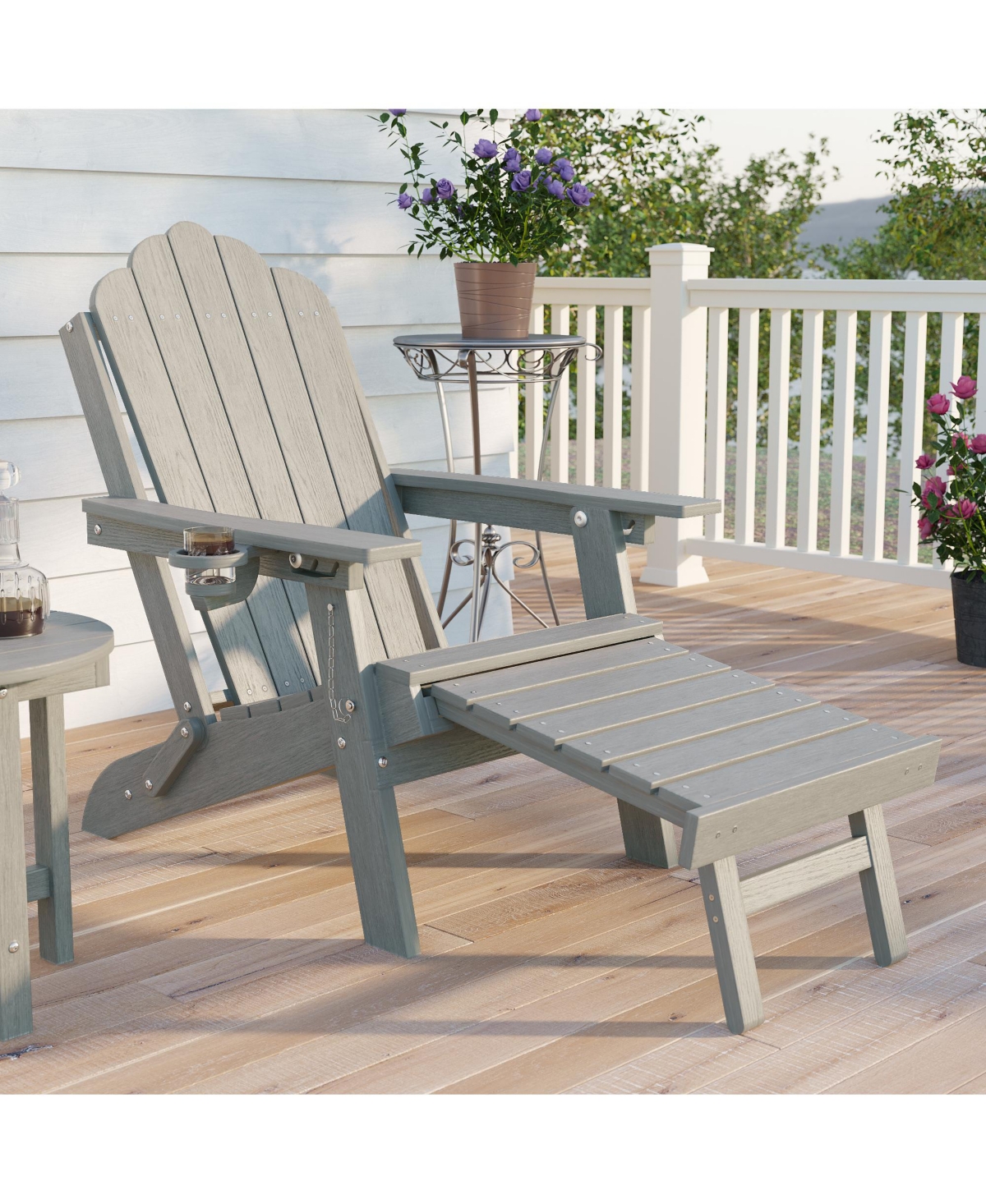 Click here for Sonkuki 3-Position Reclining Adirondack Chair with... prices