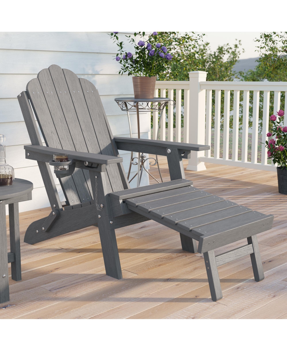 Click here for Sonkuki 3-Position Reclining Adirondack Chair with... prices