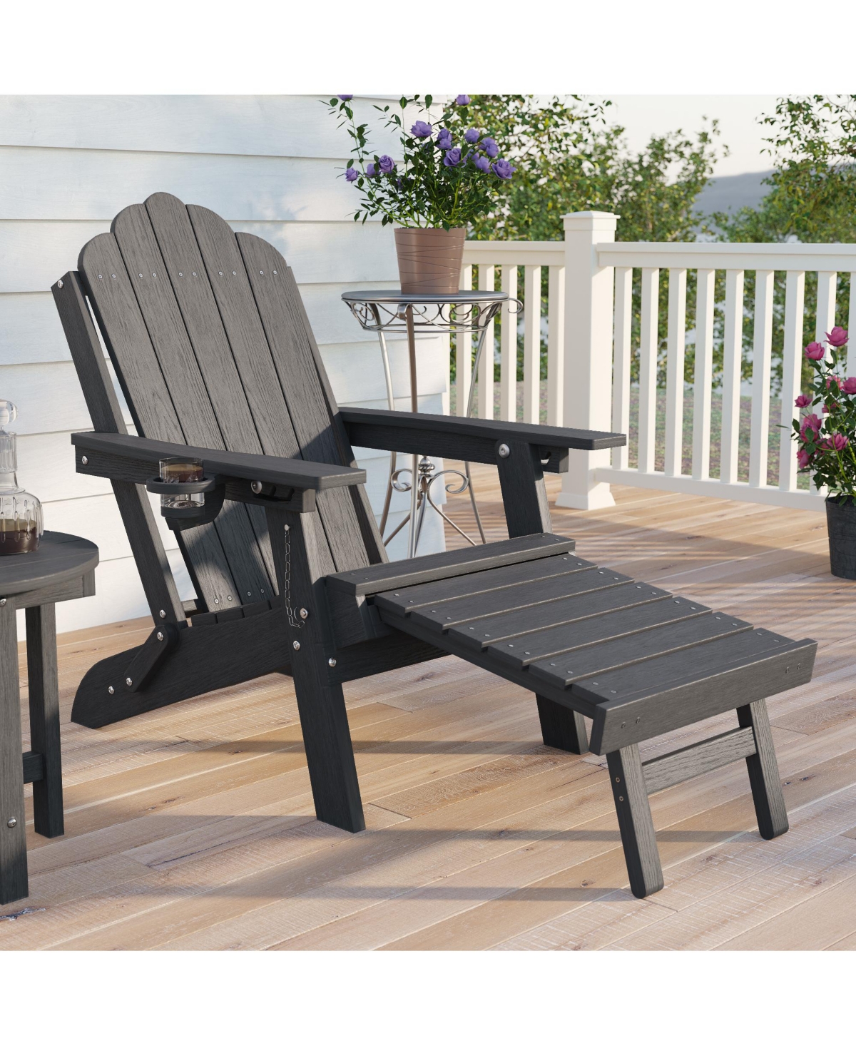Click here for Sonkuki 3-Position Reclining Adirondack Chair with... prices