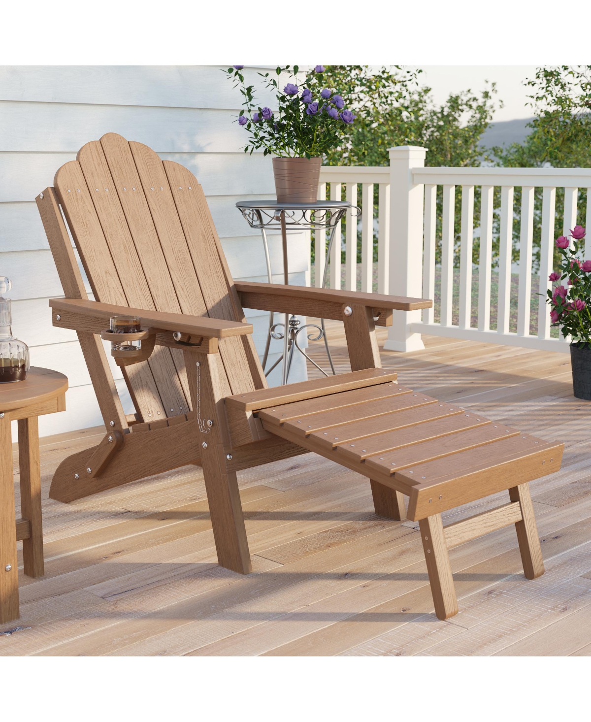 Click here for Sonkuki 3-Position Reclining Adirondack Chair with... prices