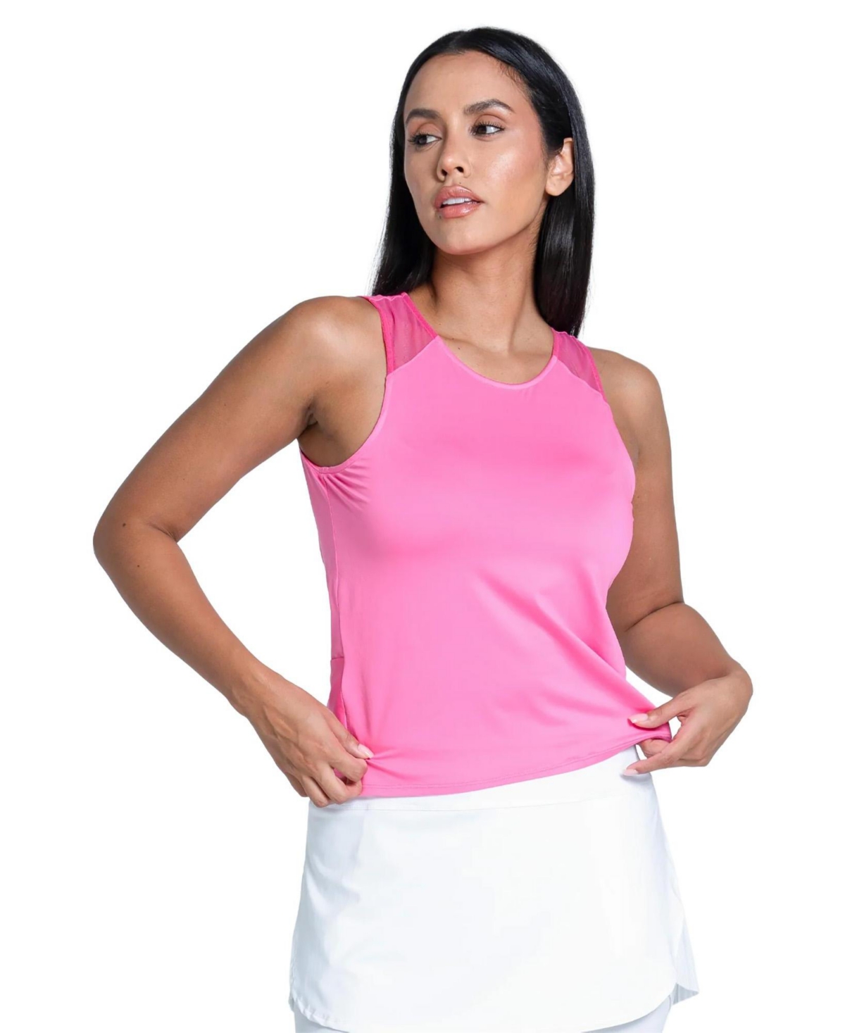 Click here for Lucky In Love Womens Freedom Crop Tank - Taffy prices