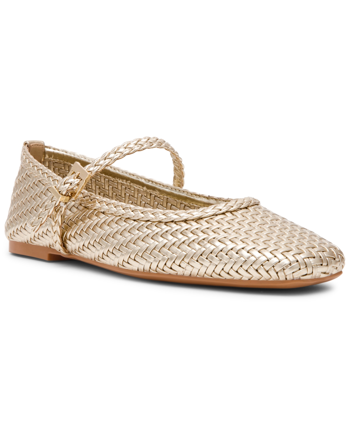 Click here for Dv Dolce Vita Womens Fabesian Woven Mary Jane Flat... prices