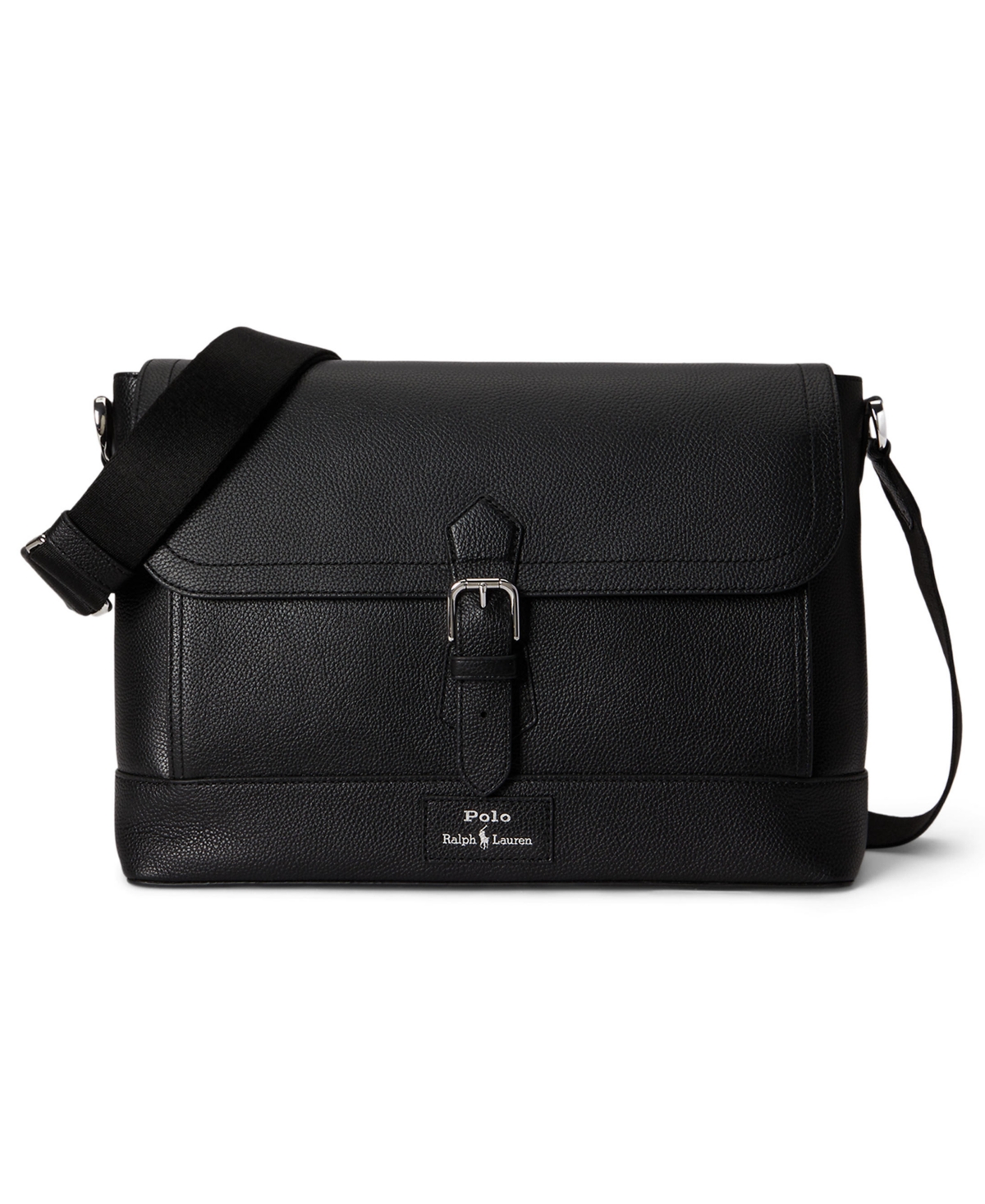 Click here for Polo Ralph Lauren Mens Pebbled Leather Messenger B... prices