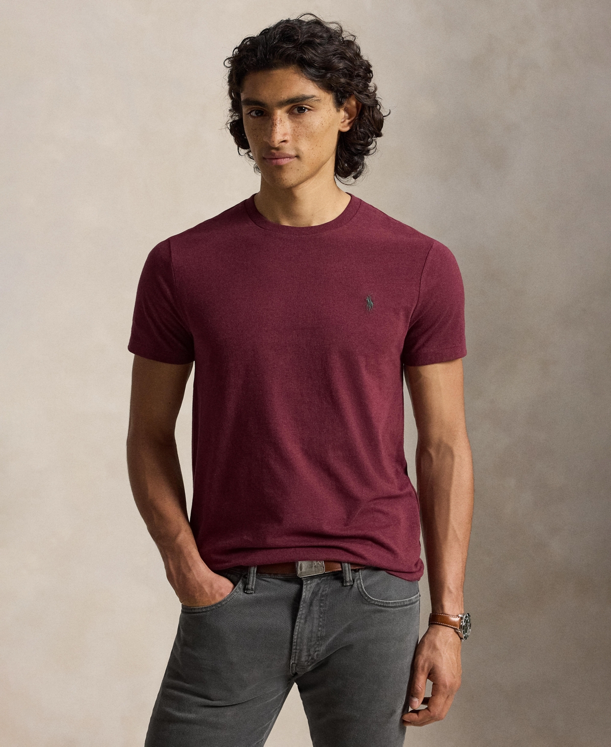 Click here for Polo Ralph Lauren Mens Classic Fit Crew Neck T-Shi... prices