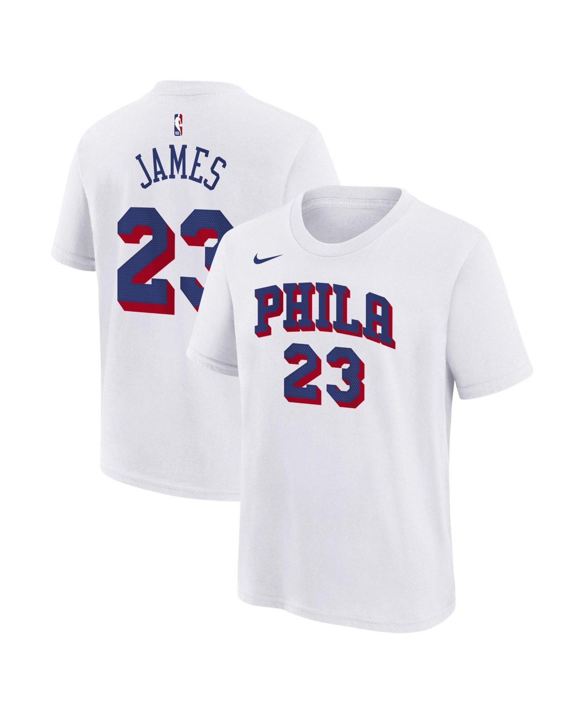 Click here for Nike Big Boys and Girls LeBron James White Philade... prices