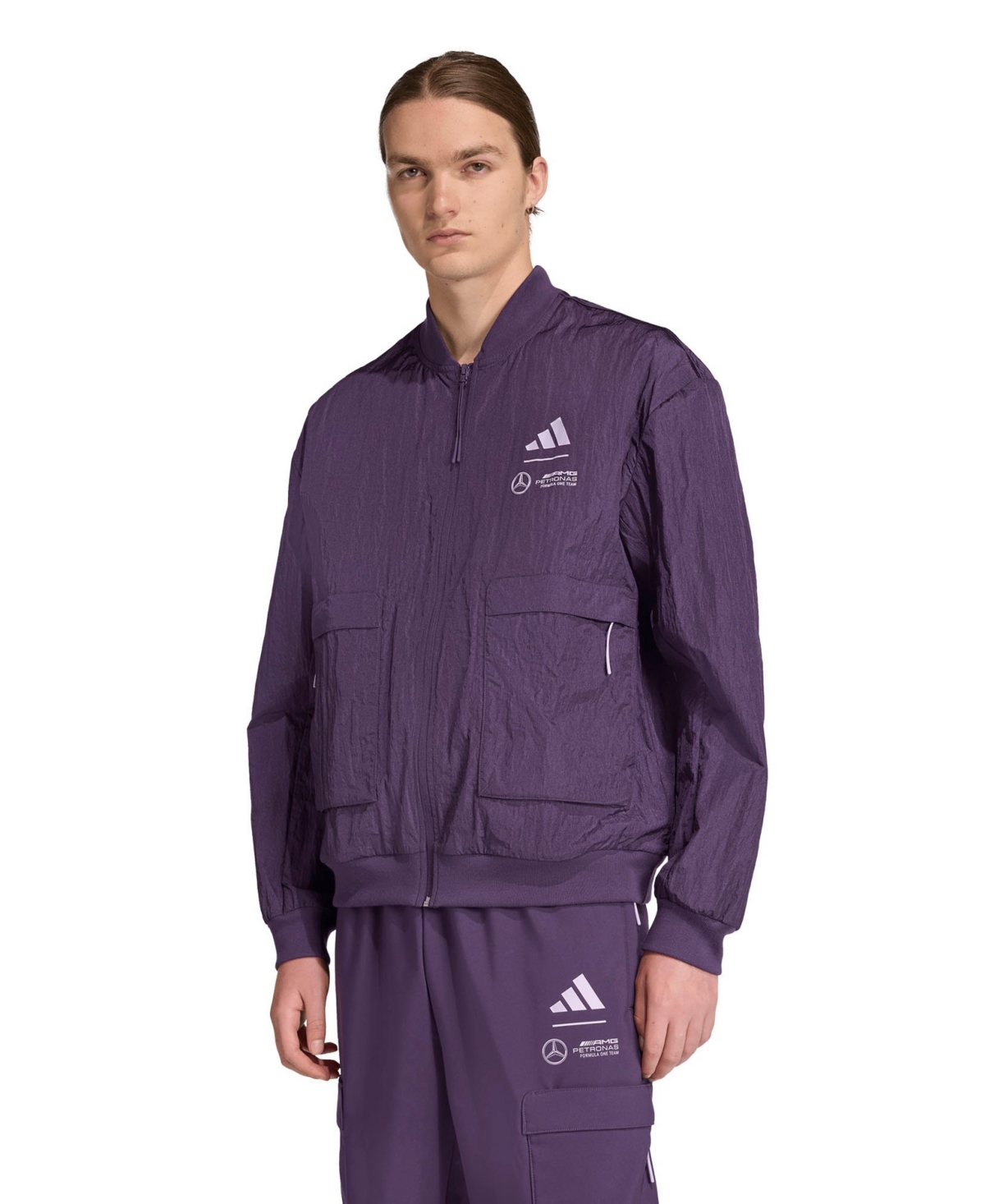 Click here for Adidas Mens Dark Purple Mercedes-amg Petronas F1 T... prices