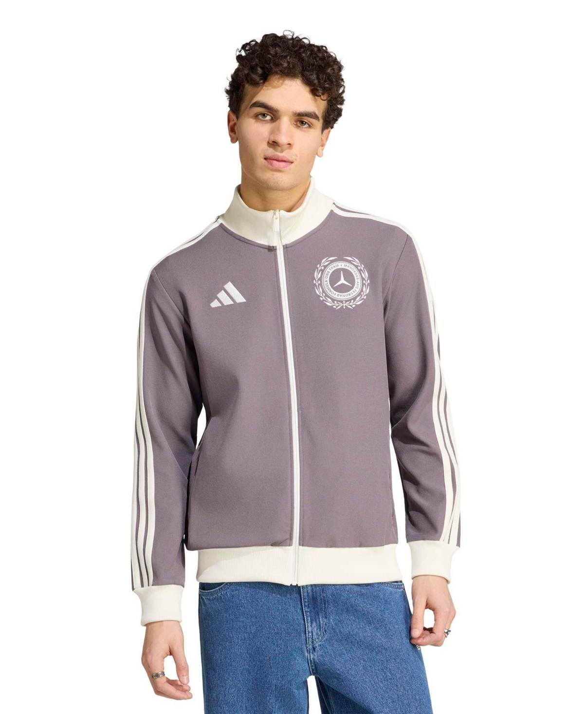 Click here for Adidas Mens Gray Mercedes-amg Petronas F1 Team Sil... prices