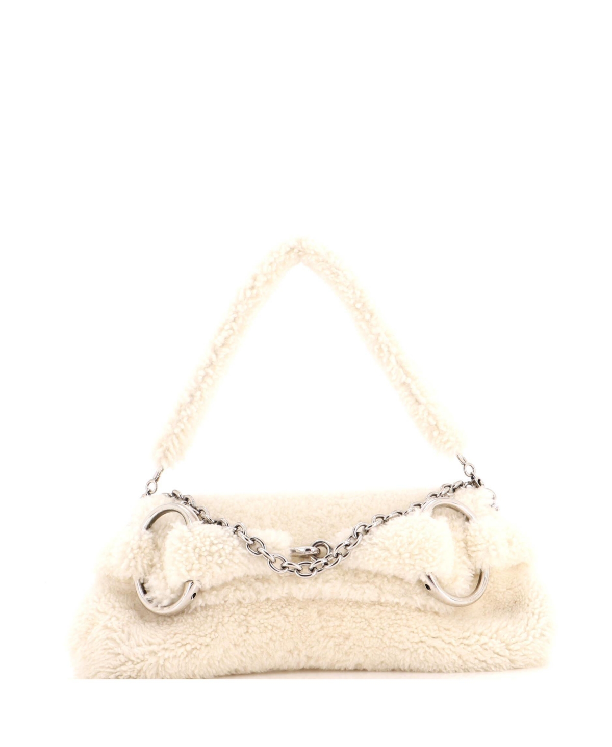 Click here for Pre-Owned Gucci Medium Horsebit Chain Shoulder Bag... prices