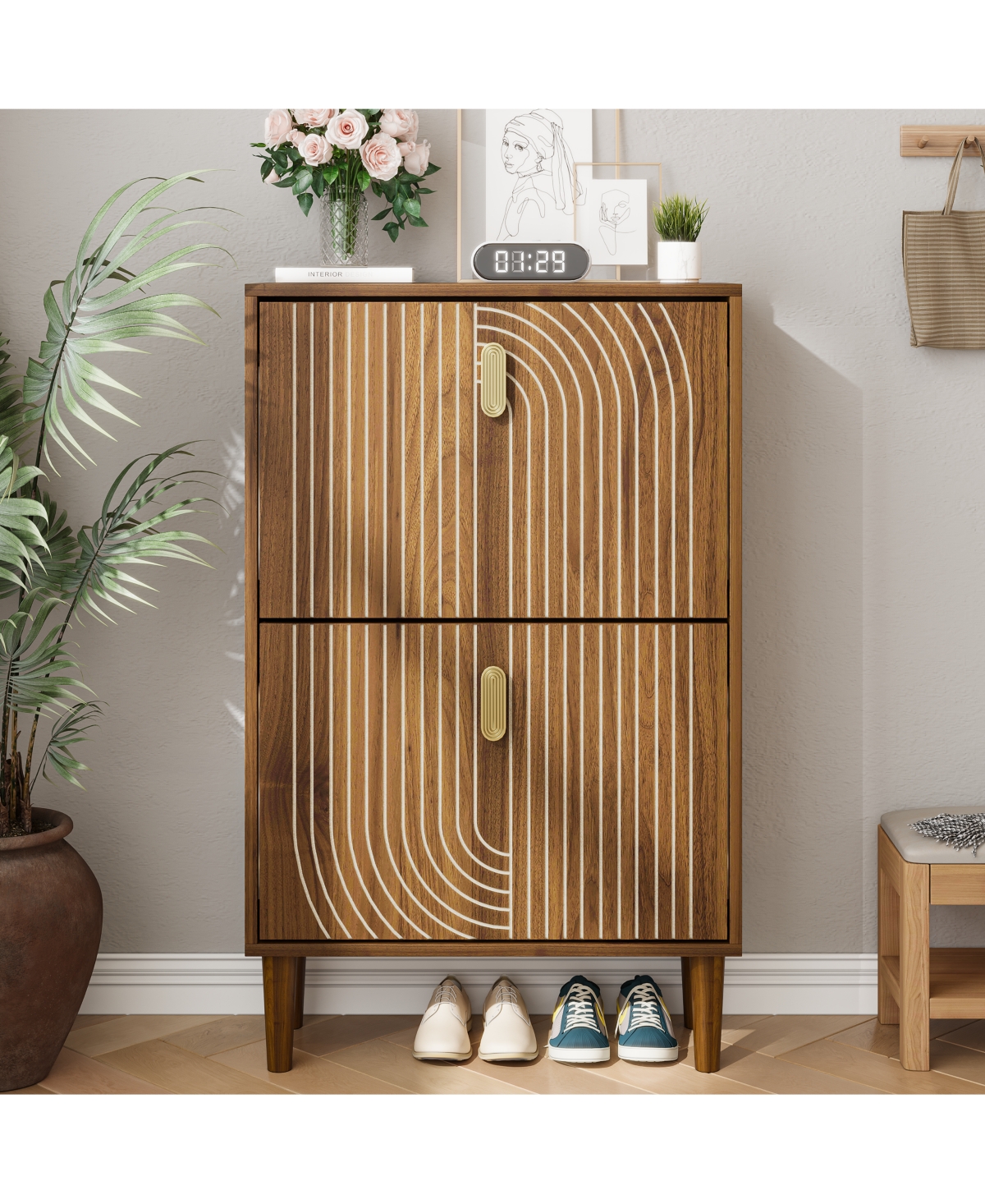 Click here for Boyel Living 23.6-Inch Freestanding Shoe Storage C... prices