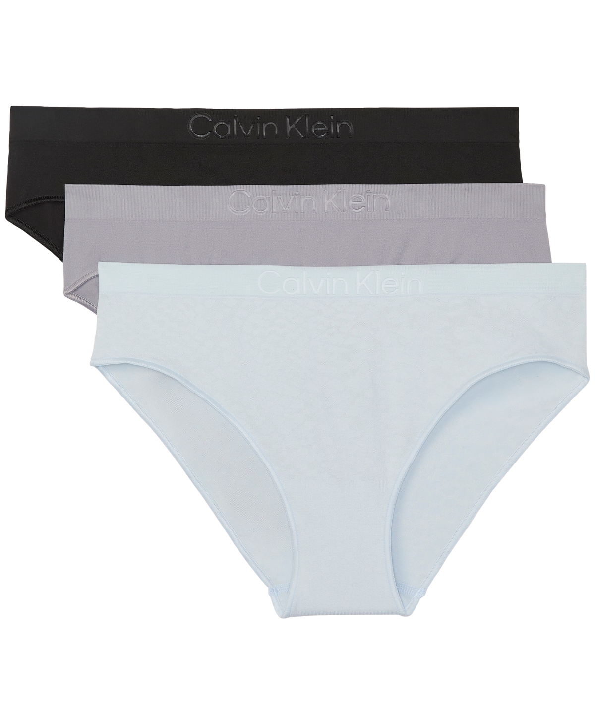 Click here for Calvin Klein Womens Bonded Flex 3-Pack Bikini - Bl... prices