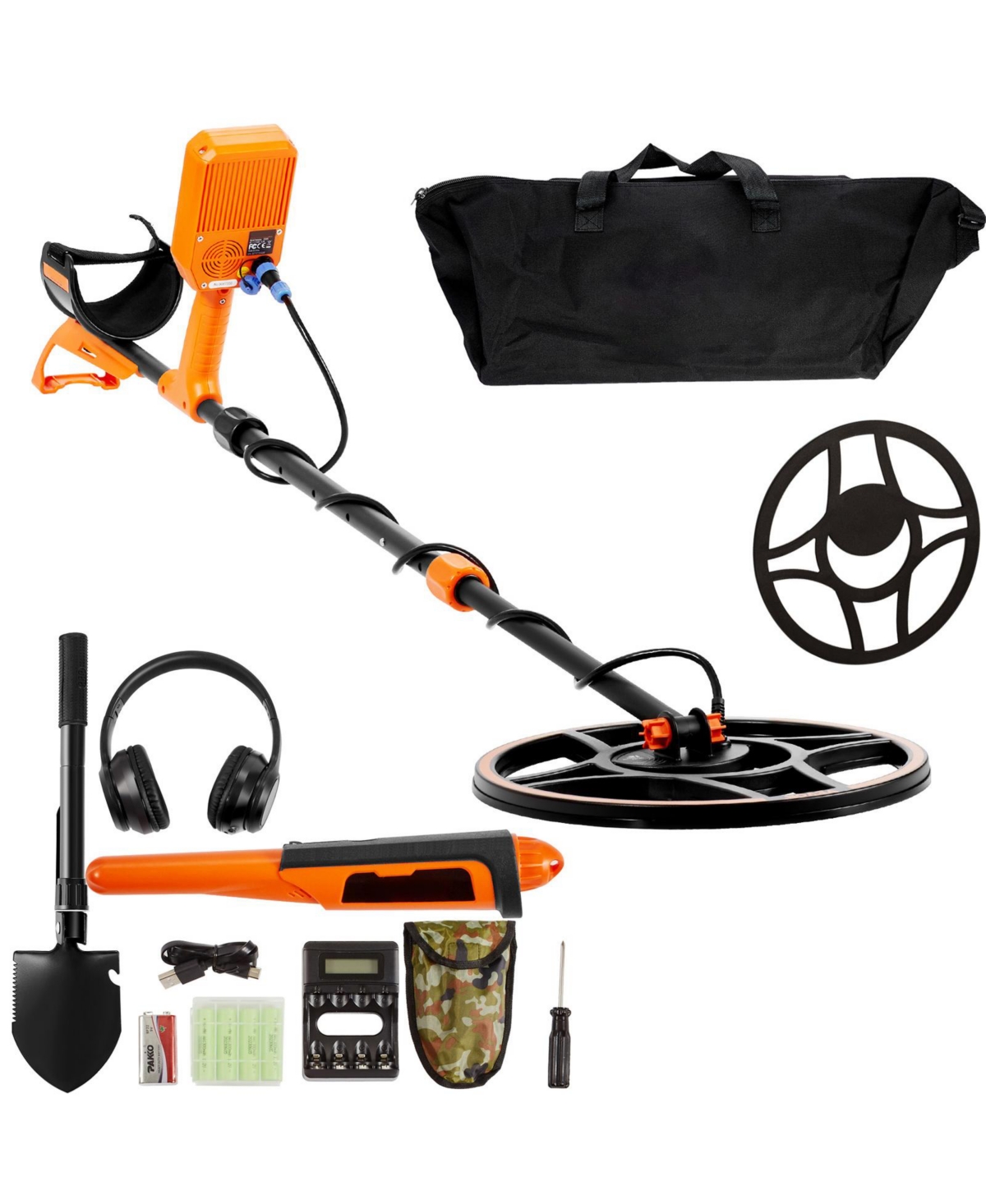 Click here for Sugift Waterproof Metal Detector with 12inches Coi... prices