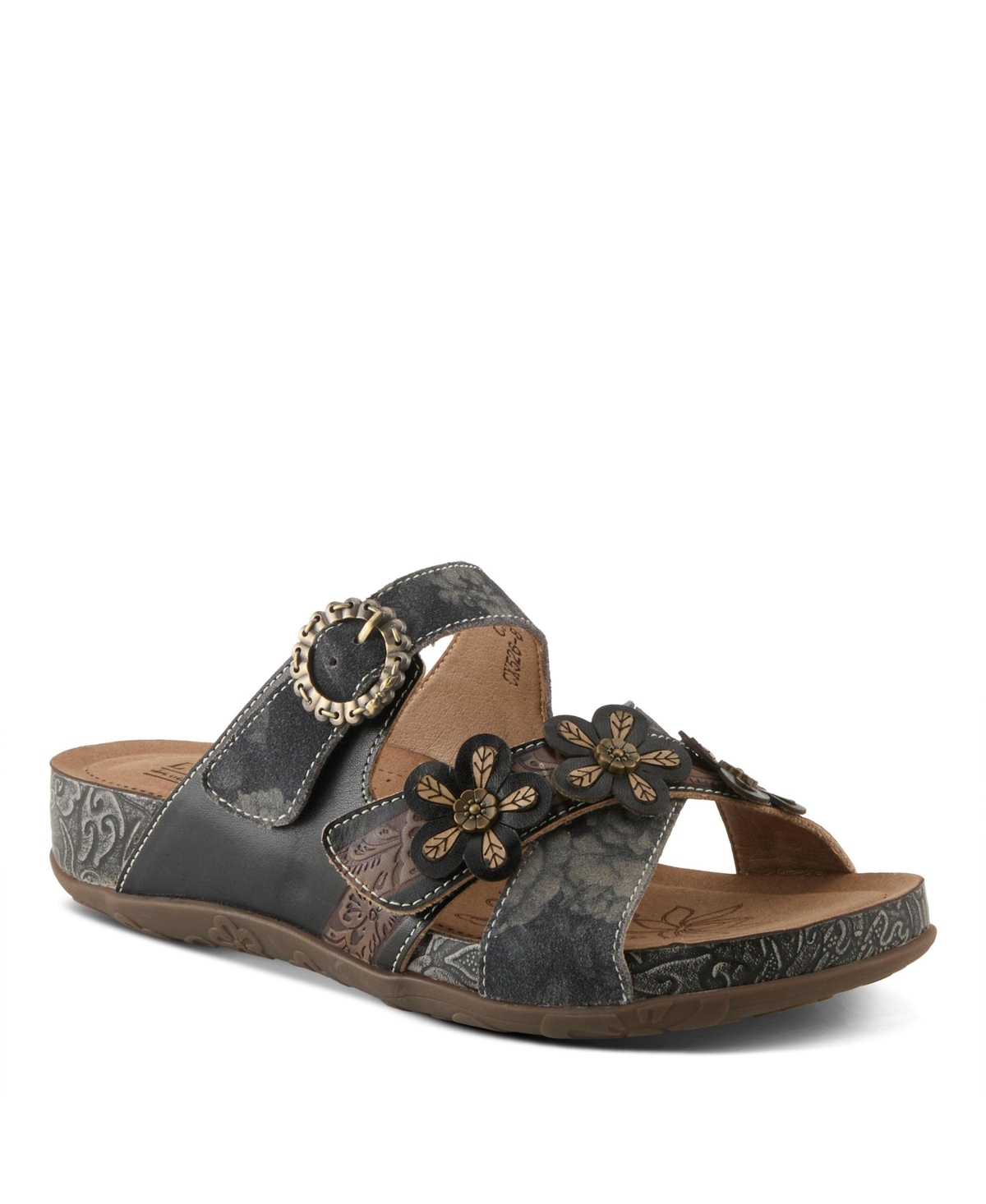 Click here for LArtiste Womens Caelana Slide with Rubber Sole - B... prices