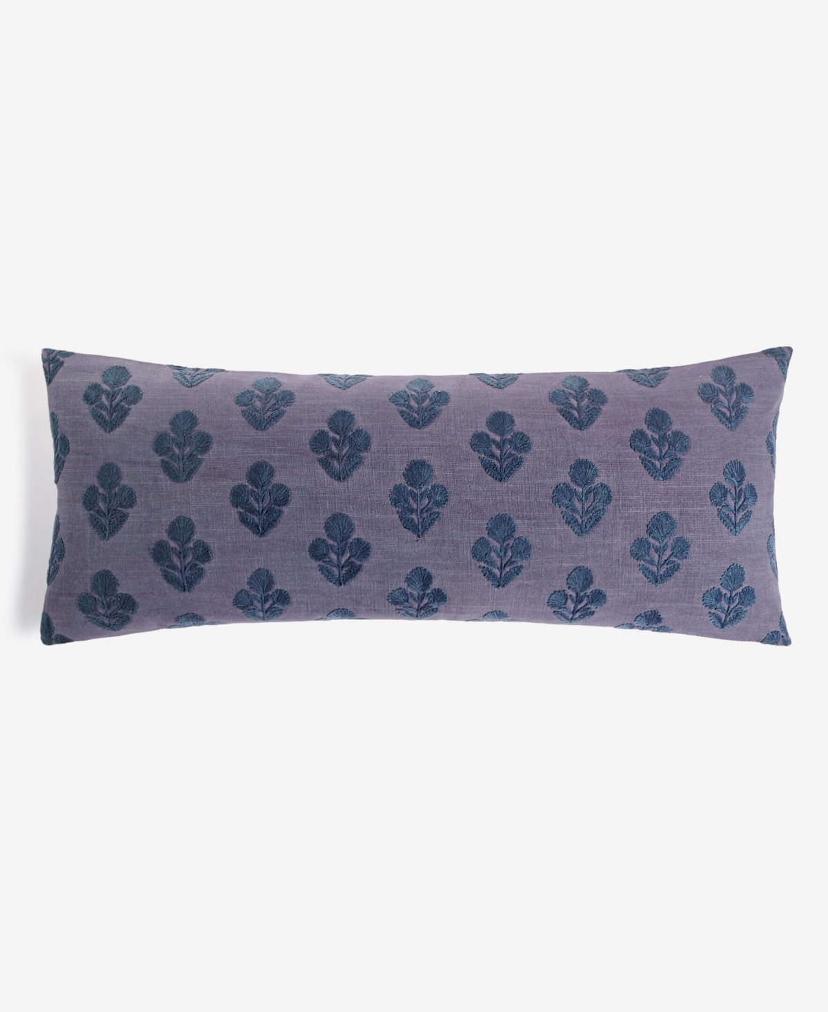 Click here for Oake Lumbar Block Print Cotton Decorative Pillow... prices