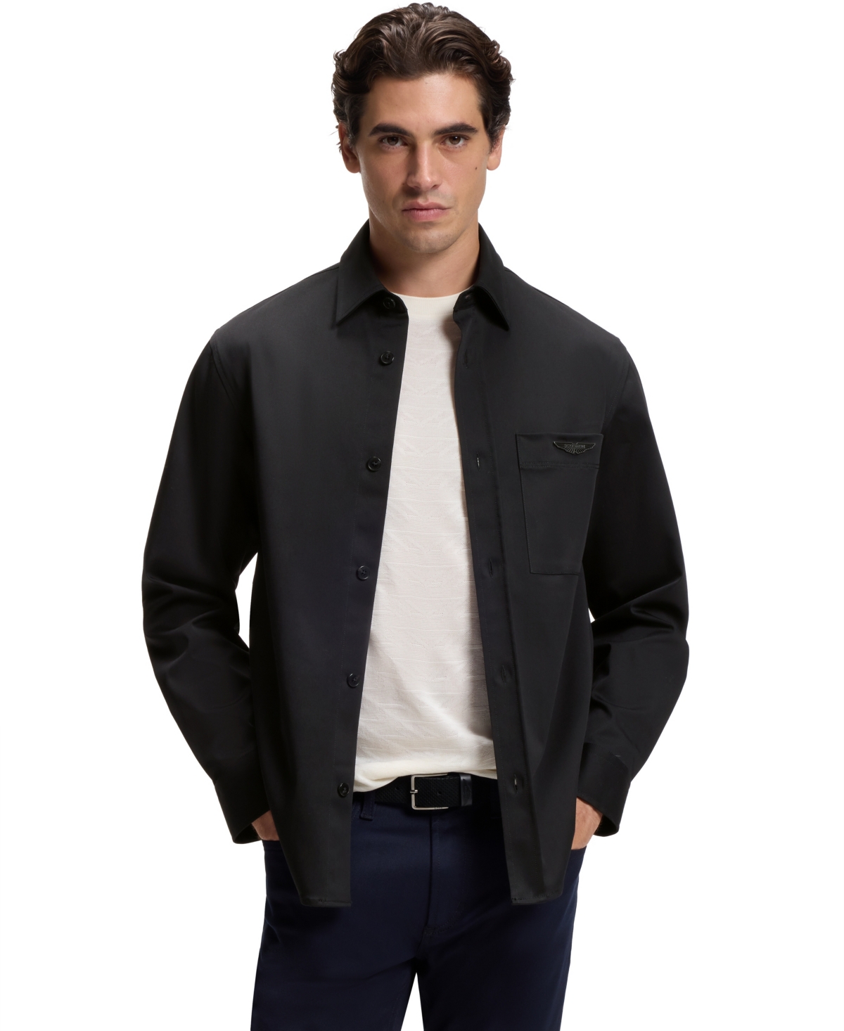 Click here for Boss by Hugo Boss x Aston Martin Mens Cotton-Blend... prices