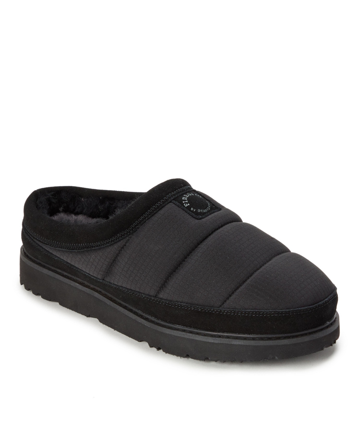 Click here for Dearfoams Mens Grafton Sport Nylon Puff Clog Water... prices