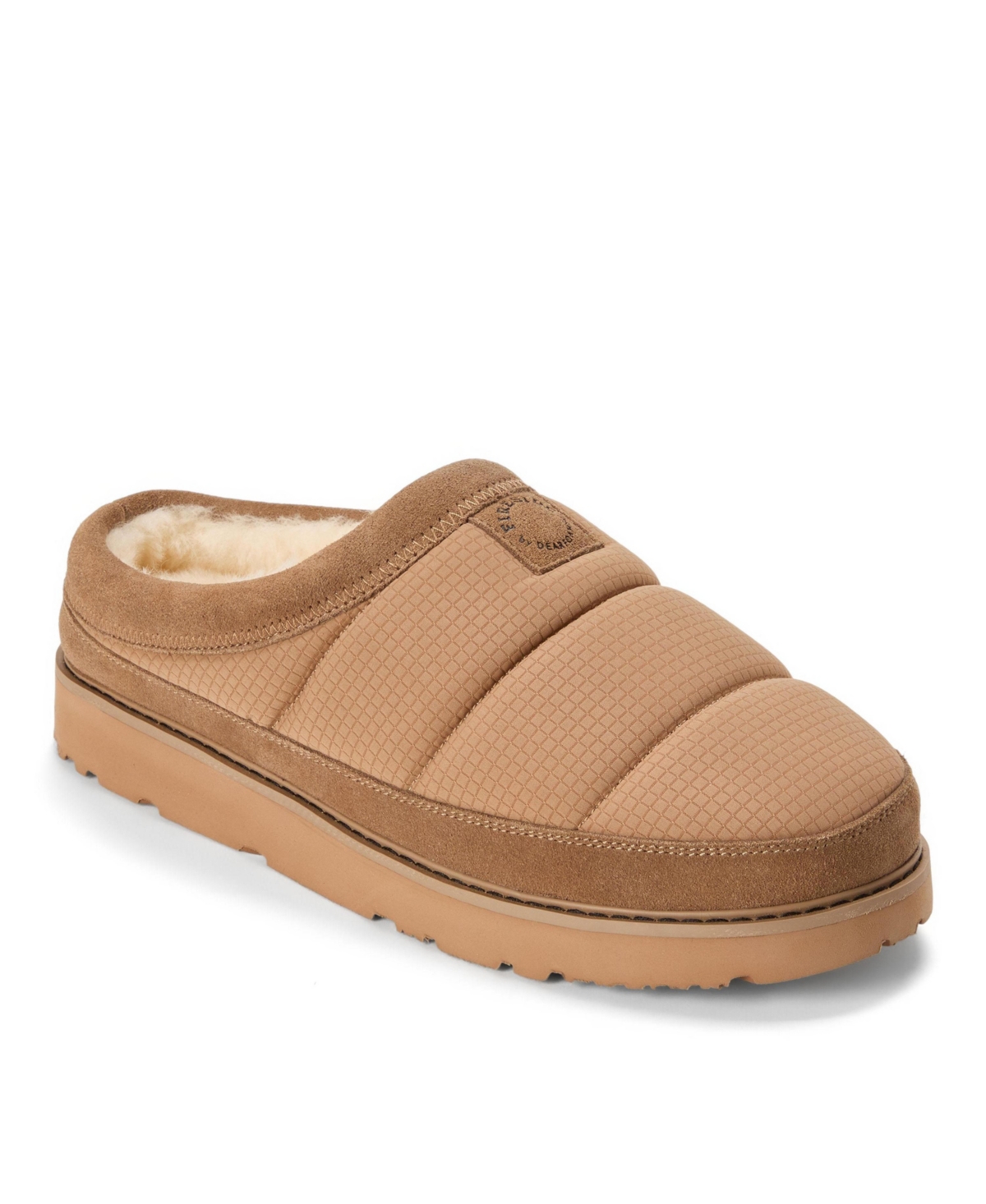 Click here for Dearfoams Mens Grafton Sport Nylon Puff Clog Water... prices