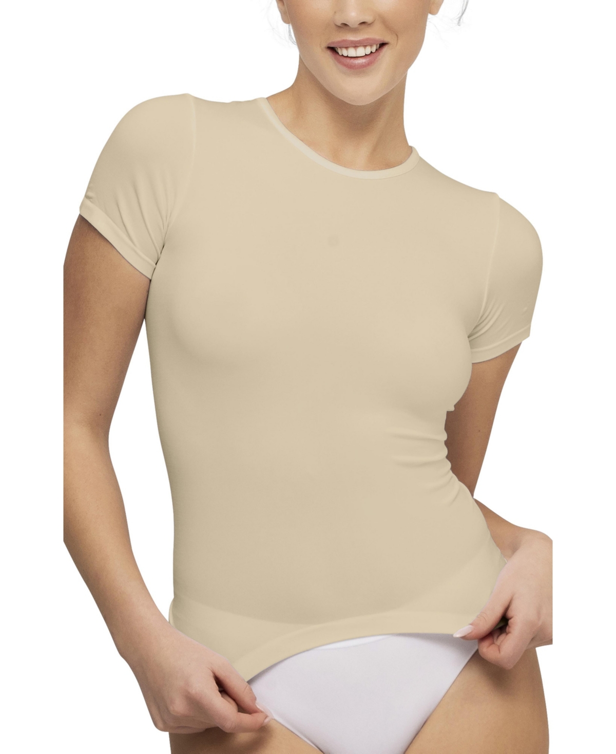 Click here for Underoutfit Womens The Perfect T-Shirt - Wood ash prices