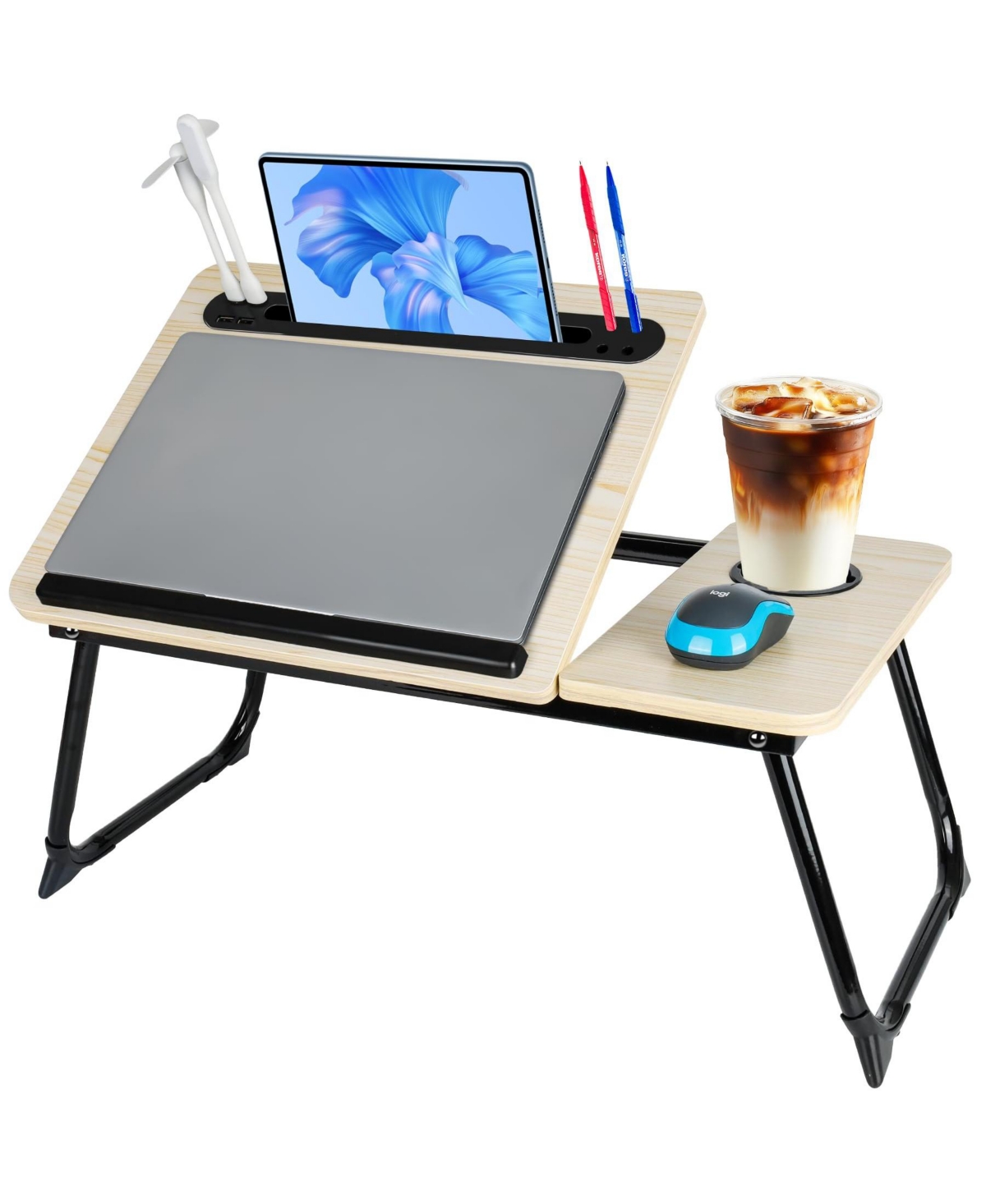 Click here for Gnuadz Laptop Bed Desk Adjustable Lap Table Charge... prices
