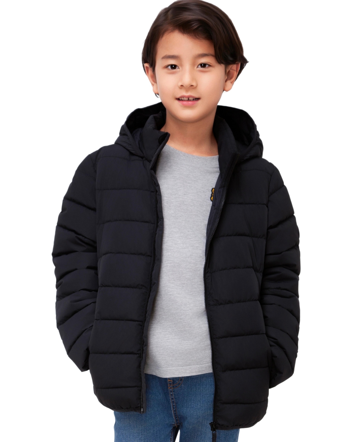 Click here for Rokka&Rolla Boys Hudson Lightweight Hooded Puffer... prices