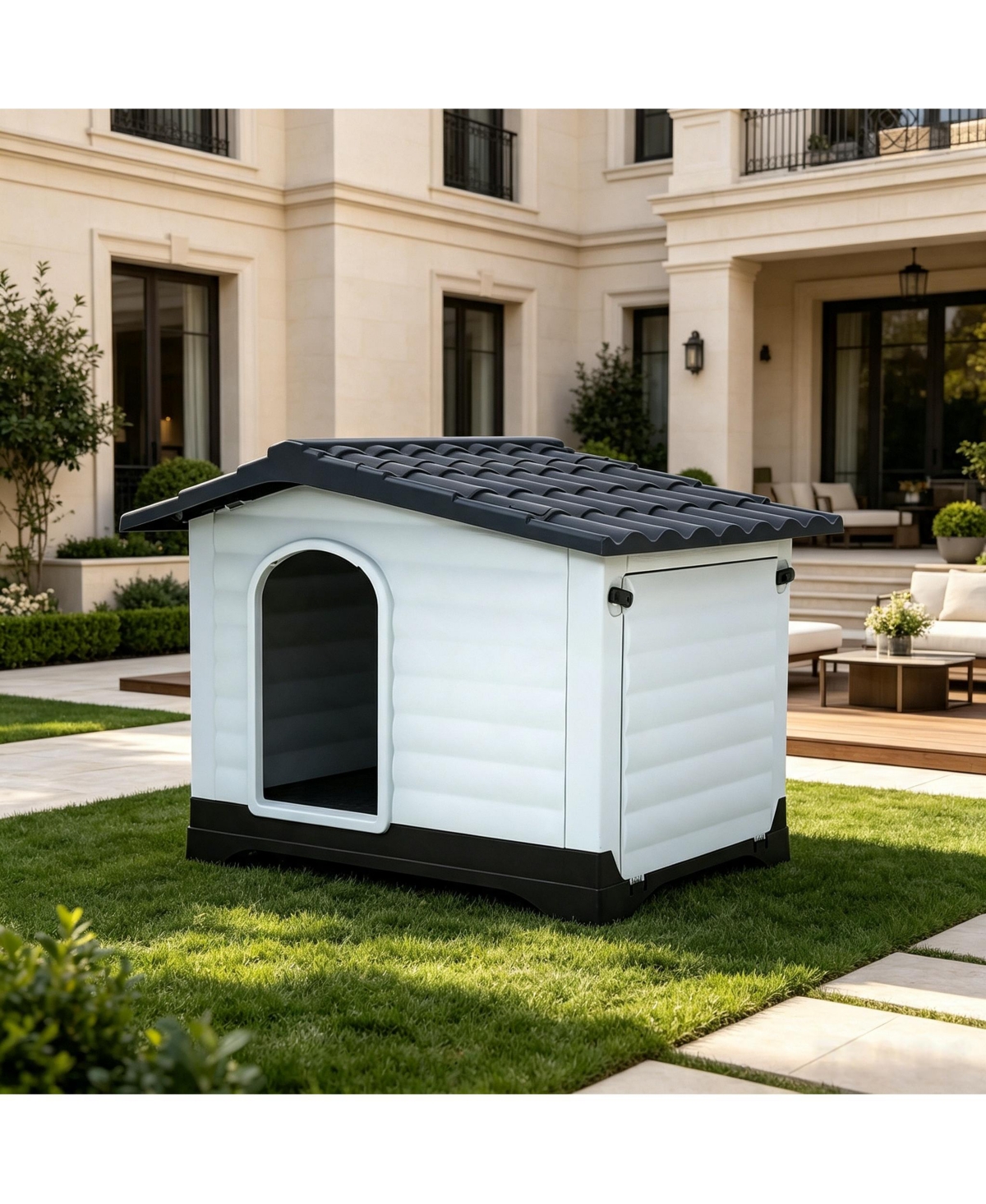 Click here for Small/Large Double Door Dog Crate  Indoor Outdoor... prices