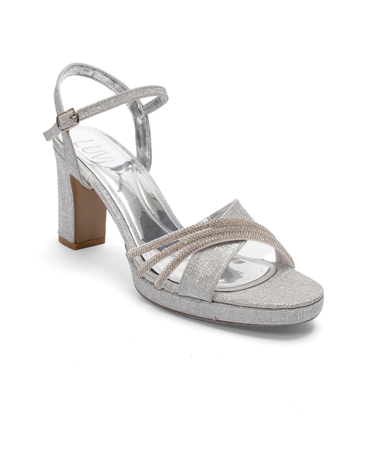 Click here for Prologue Shoes Womens Jarena Block Heel Ankle Stra... prices