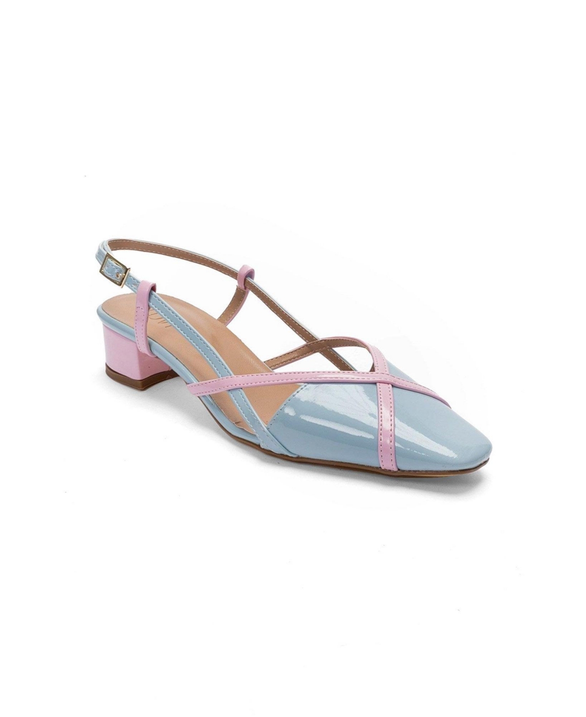 Click here for Prologue Shoes Womens Olena Block Heel Slingback P... prices