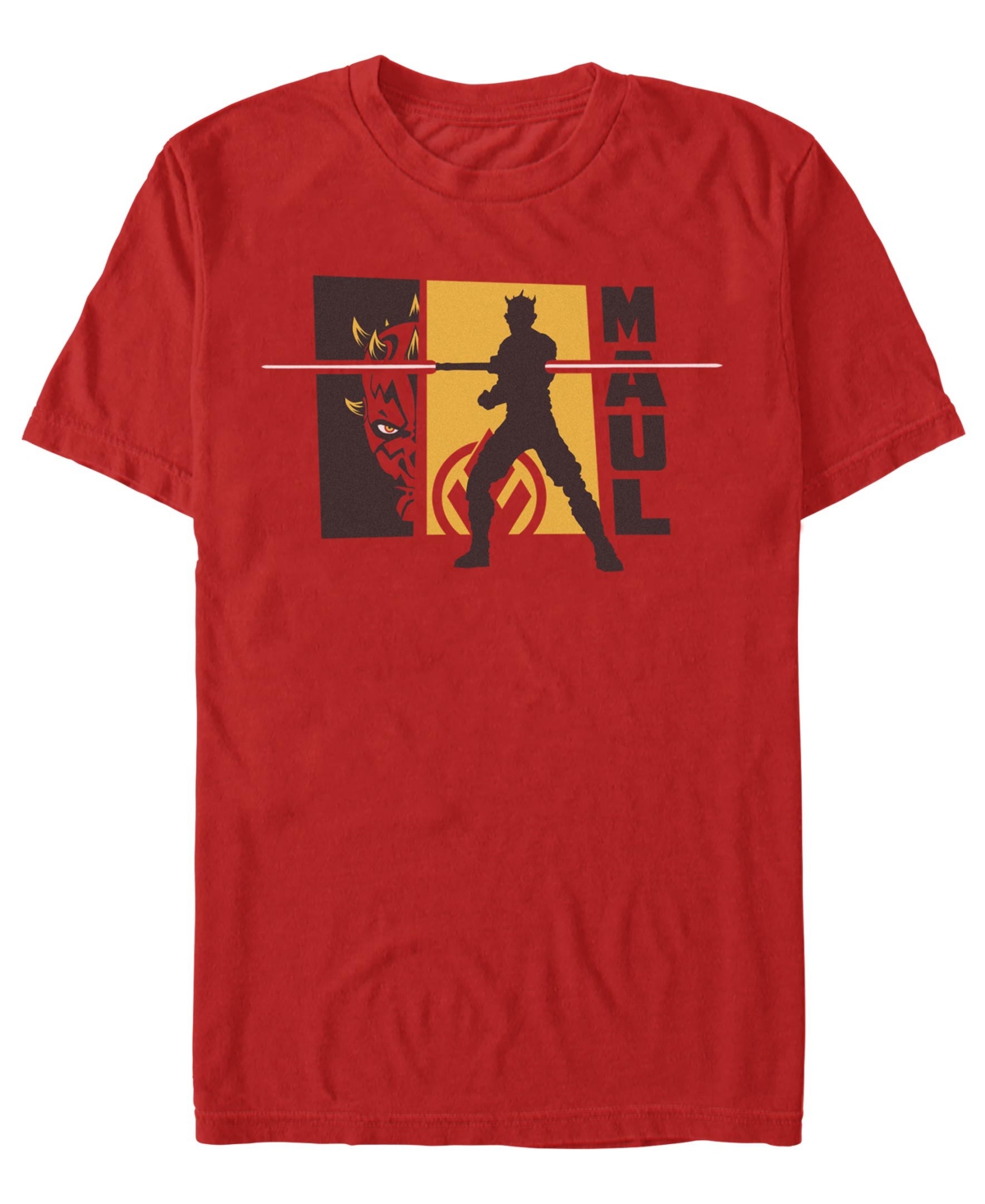 Click here for Fifth Sun Mens Maul Warrior Graphic T-Shirt - Red prices