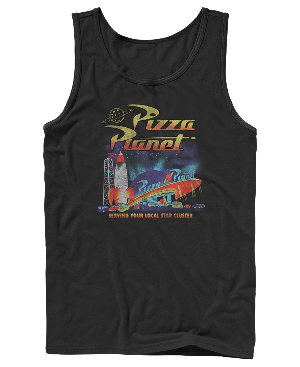 Click here for Fifth Sun Mens Pizza Planet Retro Space Delivery G... prices
