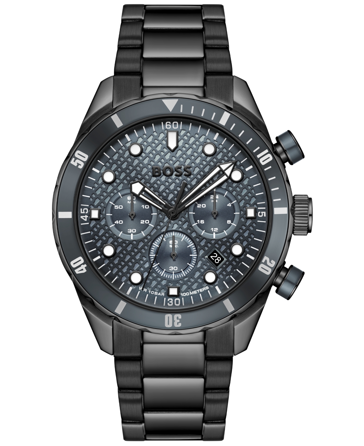 Click here for Hugo Boss Mens Boss Chronomatix Quartz Chrono Ioni... prices