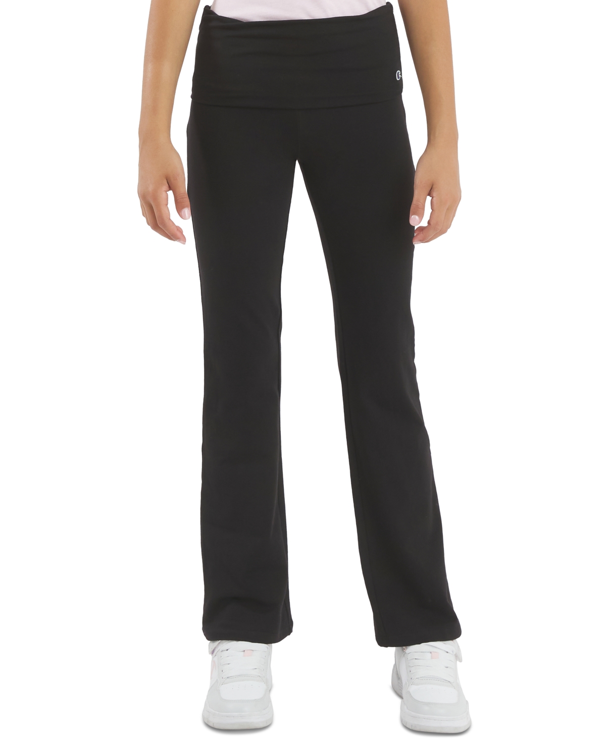 Click here for Champion Girls 7-16 French Terry Folded Waist Pant... prices