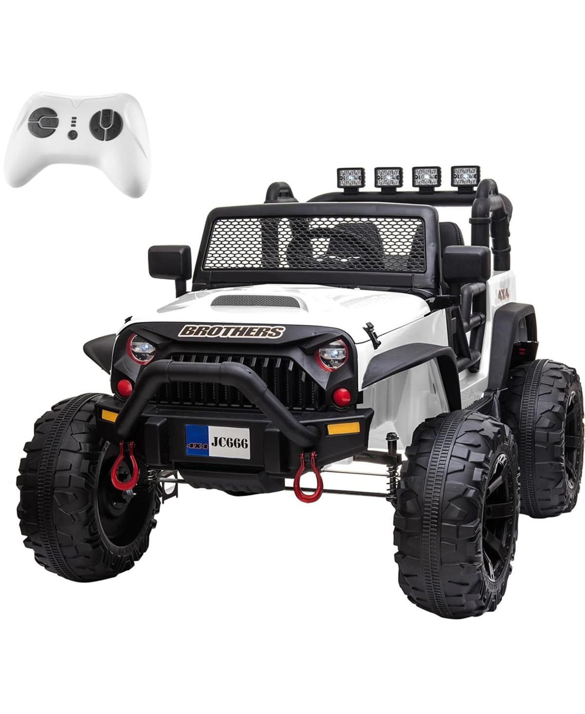 Click here for Yobtop 12V Remote Control 2-Seat Electric Ride-On... prices