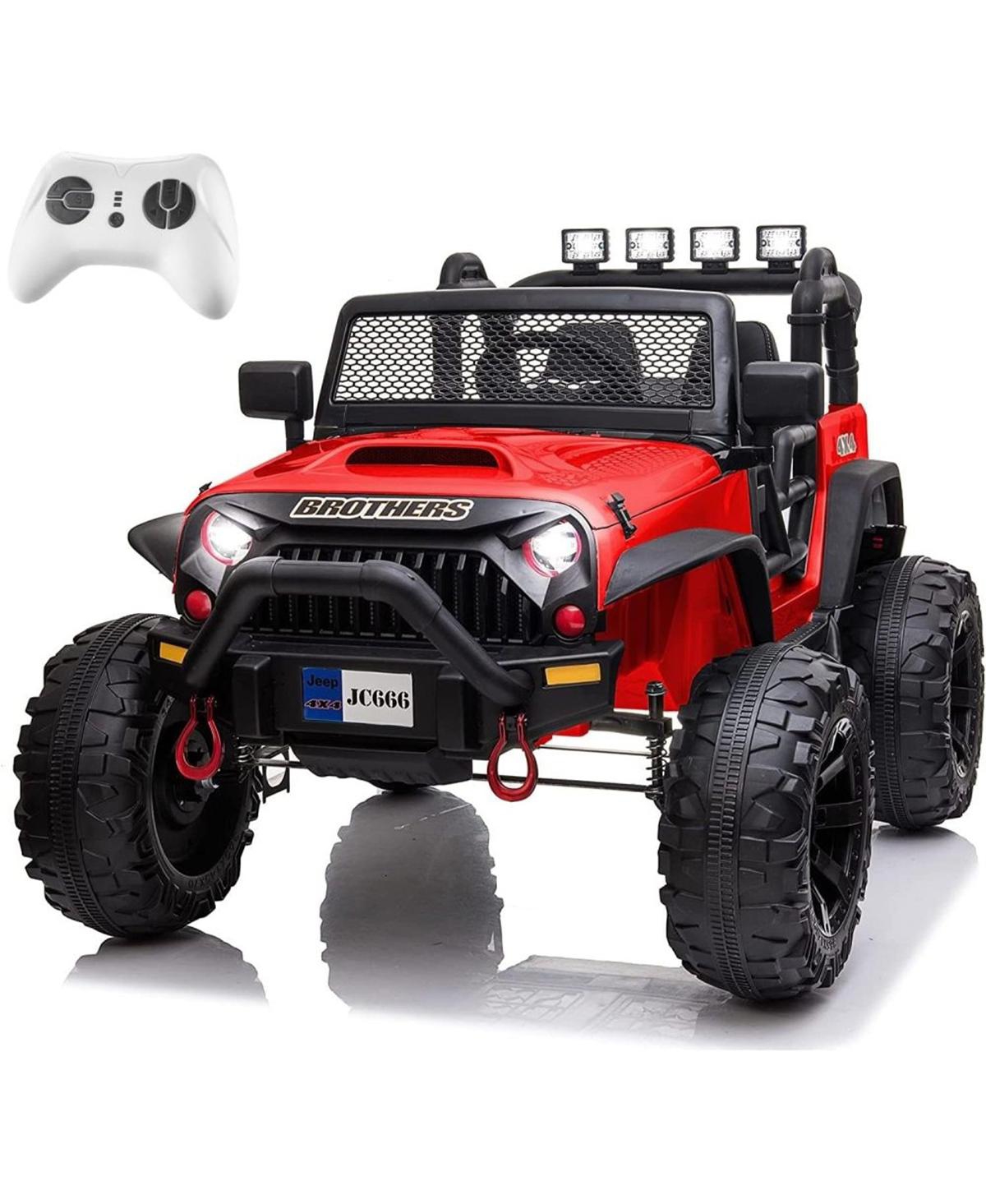 Click here for Yobtop 12V Remote Control 2-Seat Electric Ride-On... prices
