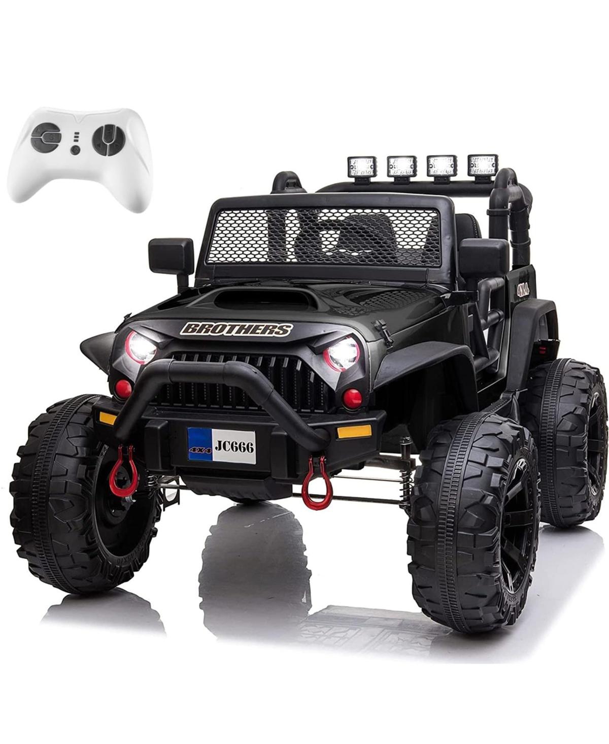 Click here for Yobtop 12V Remote Control 2-Seat Electric Ride-On... prices