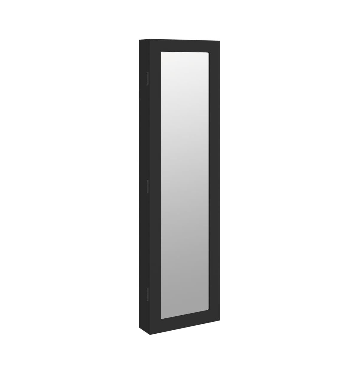 Click here for vidaXL Mirror Jewelry Cabinet Wall Mounted 11.8 x... prices