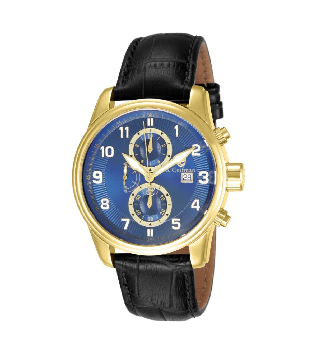 Click here for Invicta S.Coifman Mens Heritage Chronograph Dial L... prices
