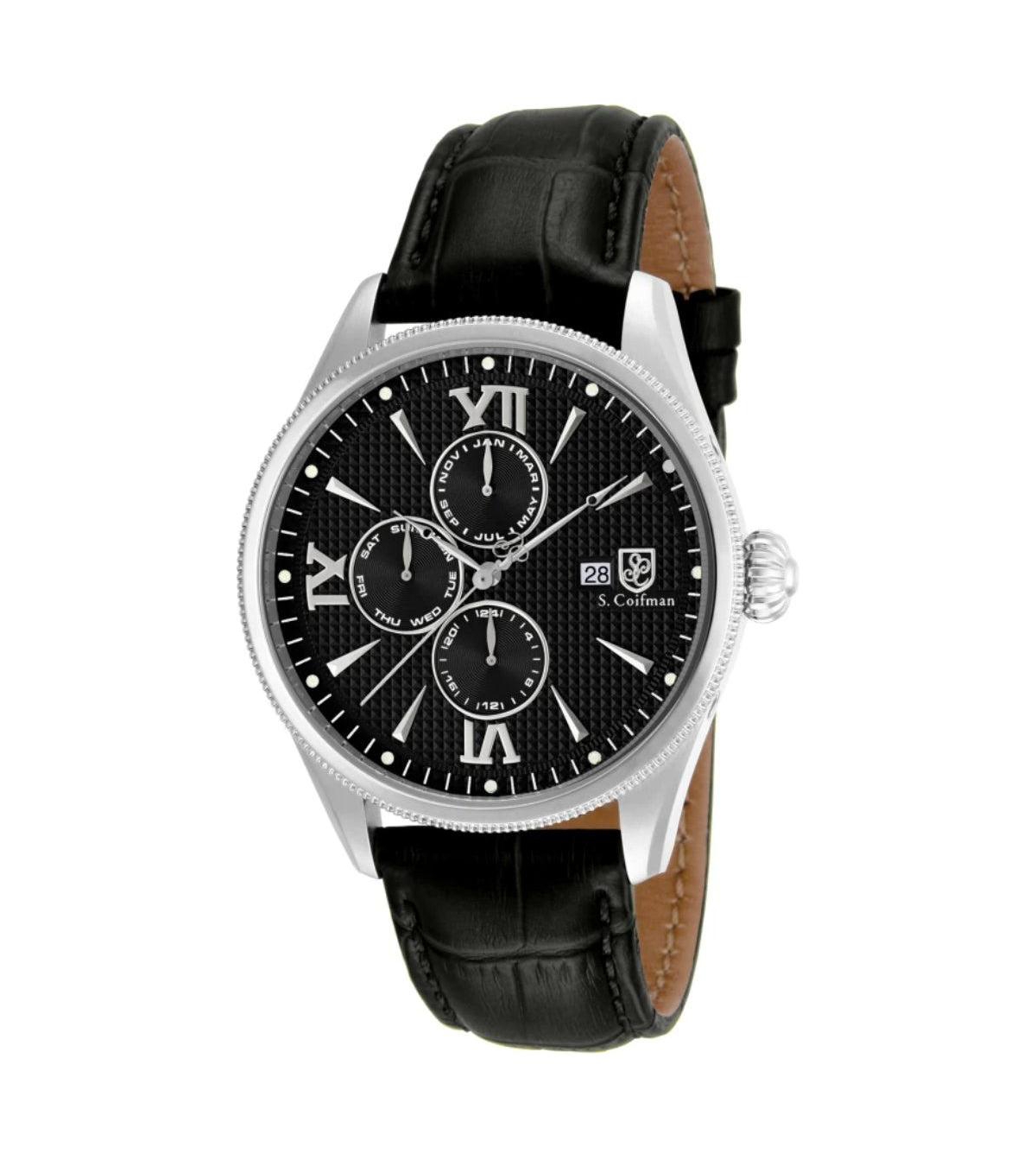 Click here for Invicta S.Coifman SC0088 Mens Chronograph Dial Lea... prices
