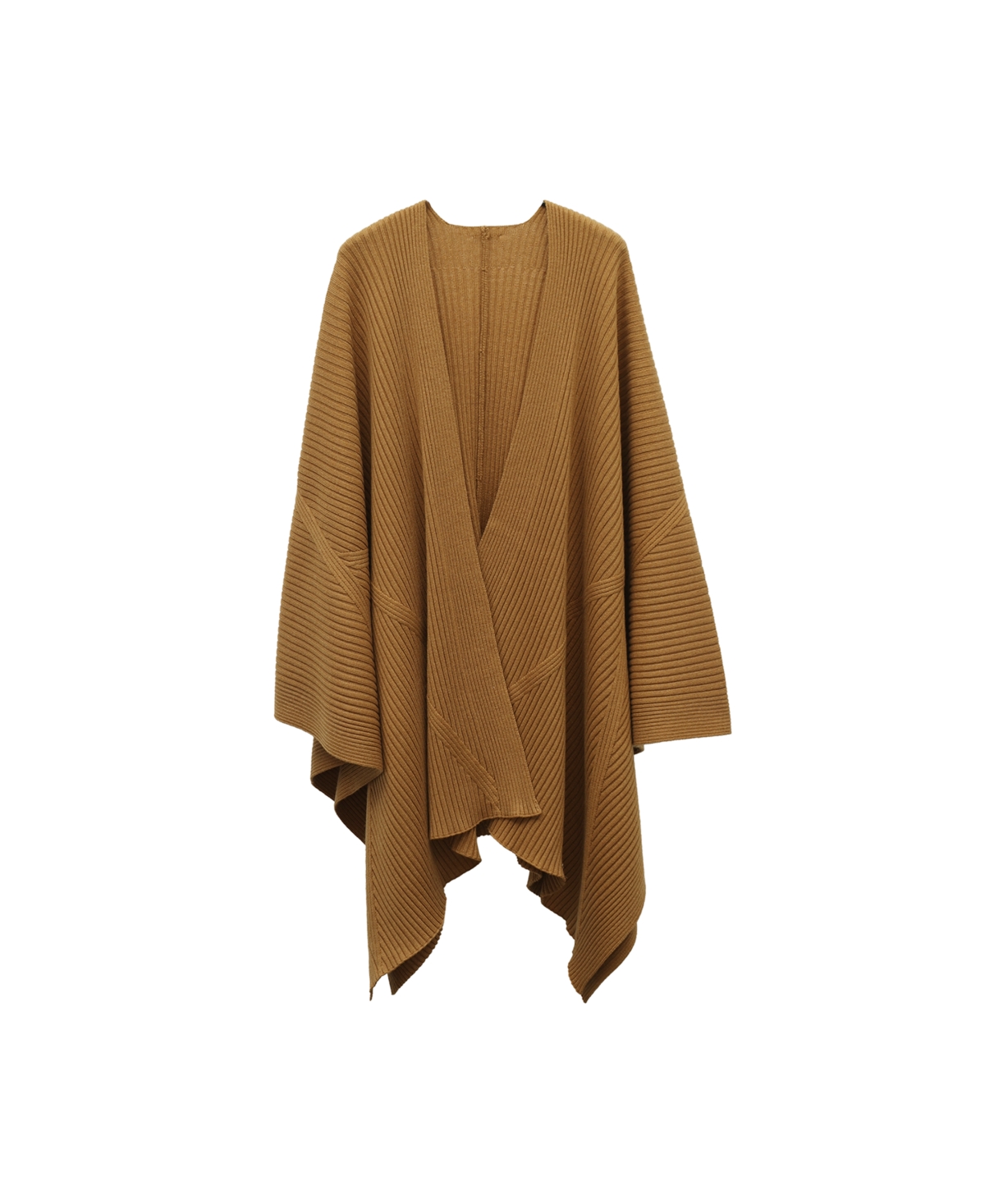 Click here for Michael Michael Kors Open-Front Rib Ruana Wrap - C... prices