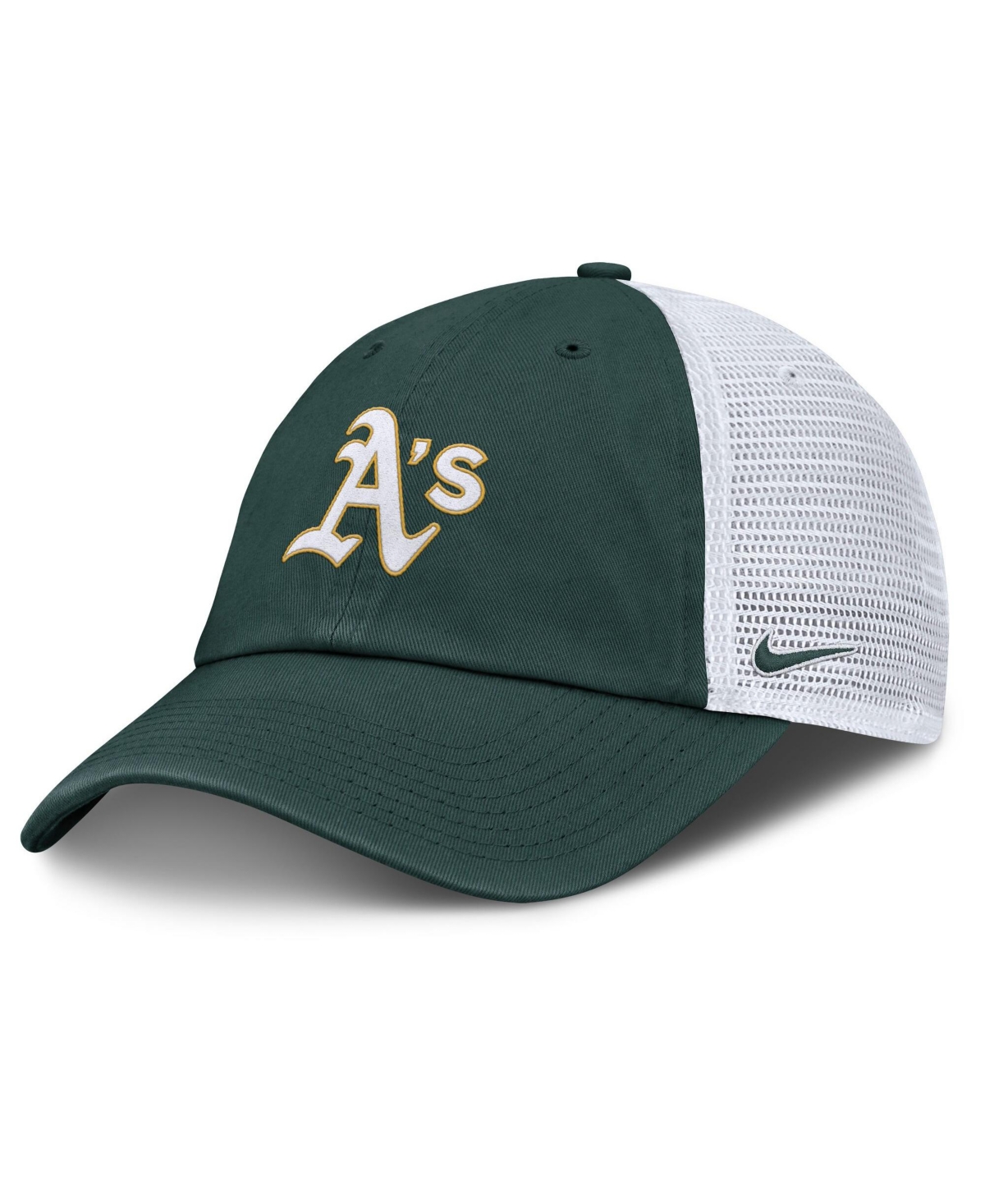 Click here for Mens Nike Green/White Athletics Club Trucker Adjus... prices