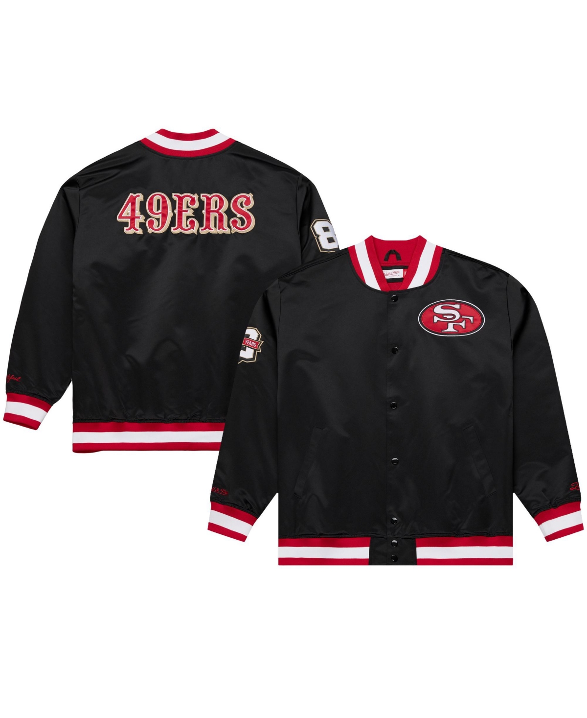 Click here for Mitchell & Ness Mens Mitchell Ness Black San Franc... prices