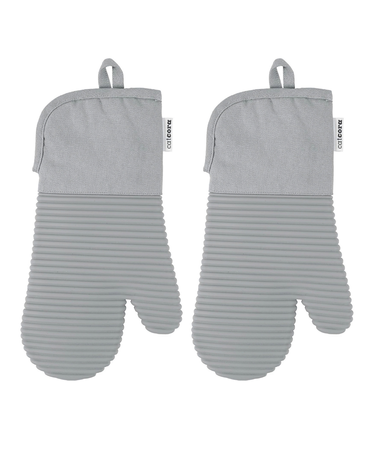 Click here for Cat Cora Heavyweight Cotton Oven Mitts  Set of 2 -... prices