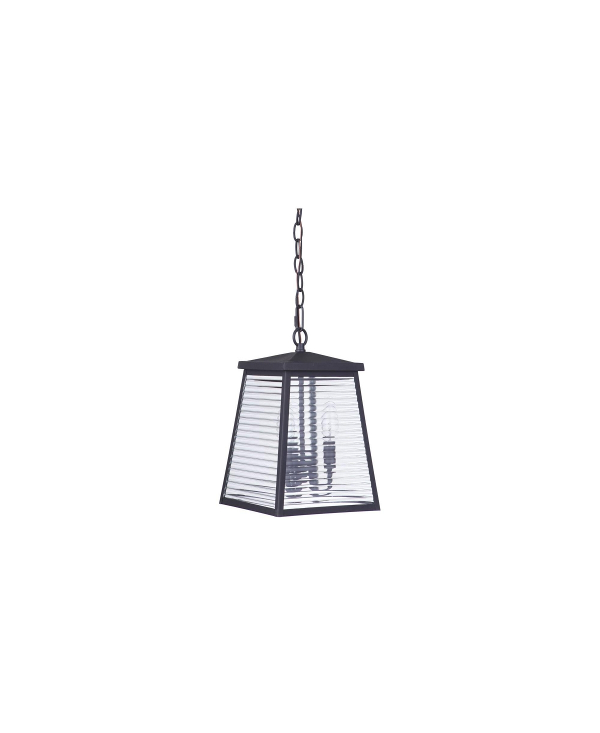 Click here for Craftmade Armstrong 12 3/4 High Black and Glass Ou... prices
