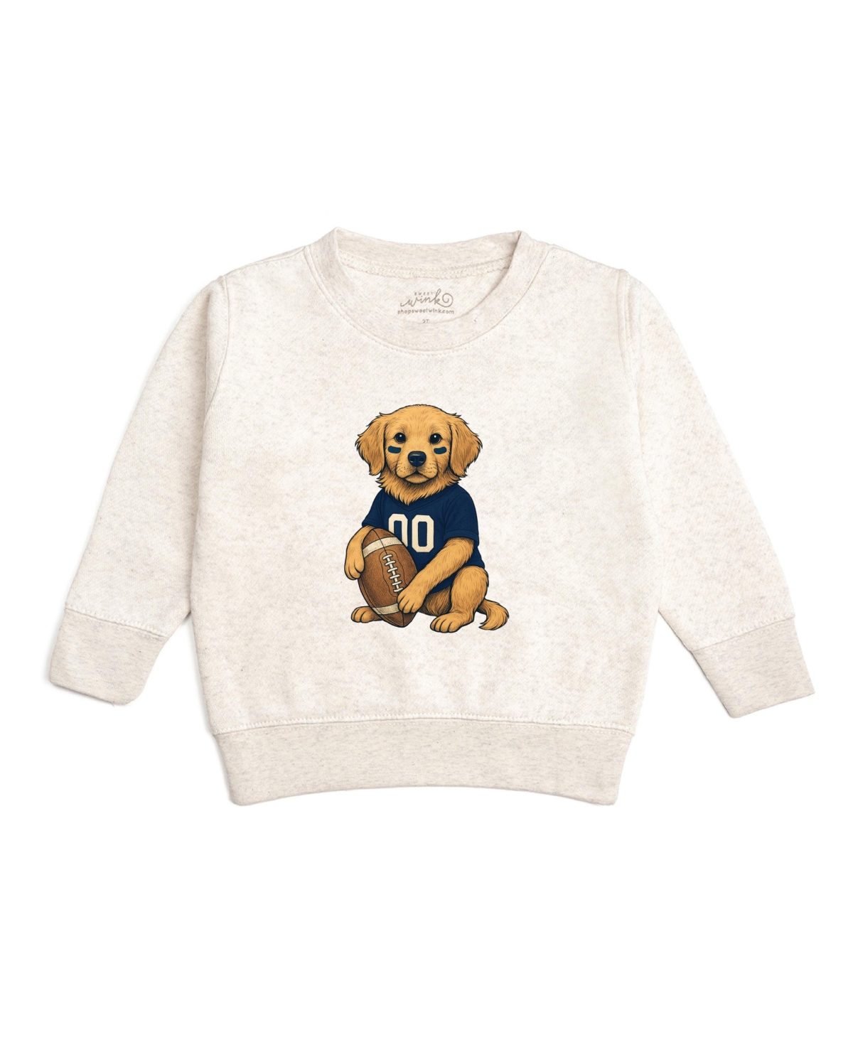 Click here for Sweet Wink Little Boys Sports Pup Sweatshirt - Nat... prices