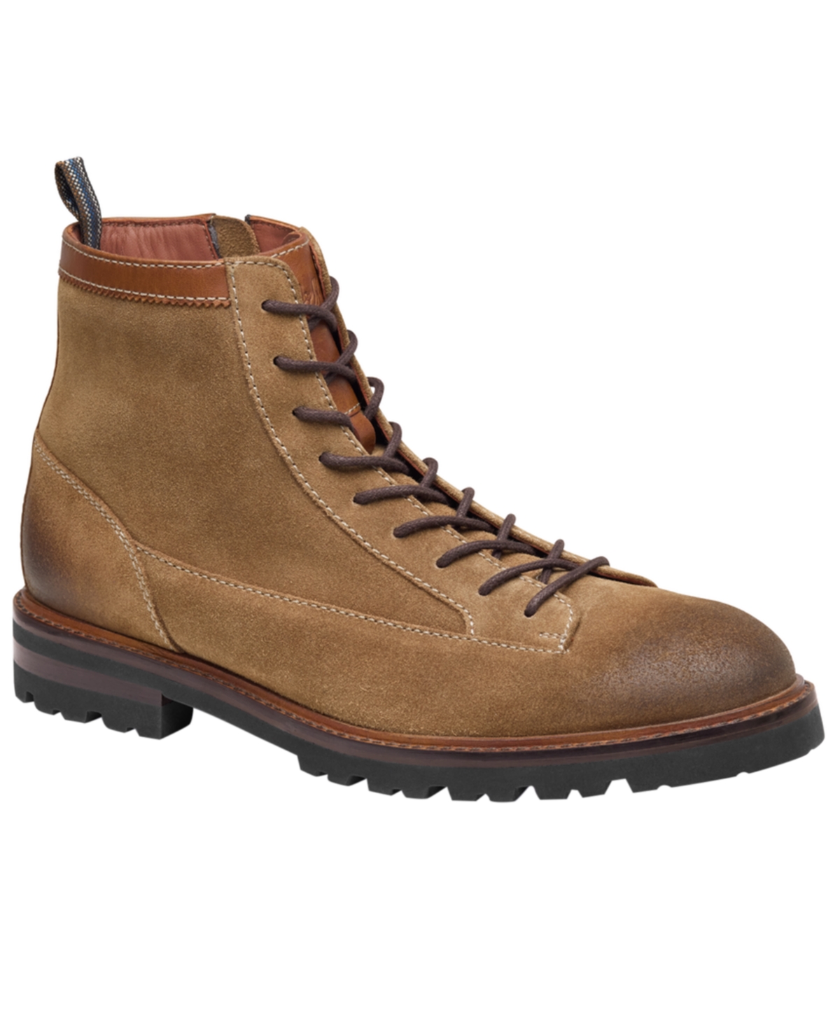 Click here for Johnston & Murphy Mens Britton Round-Toe Boots - S... prices
