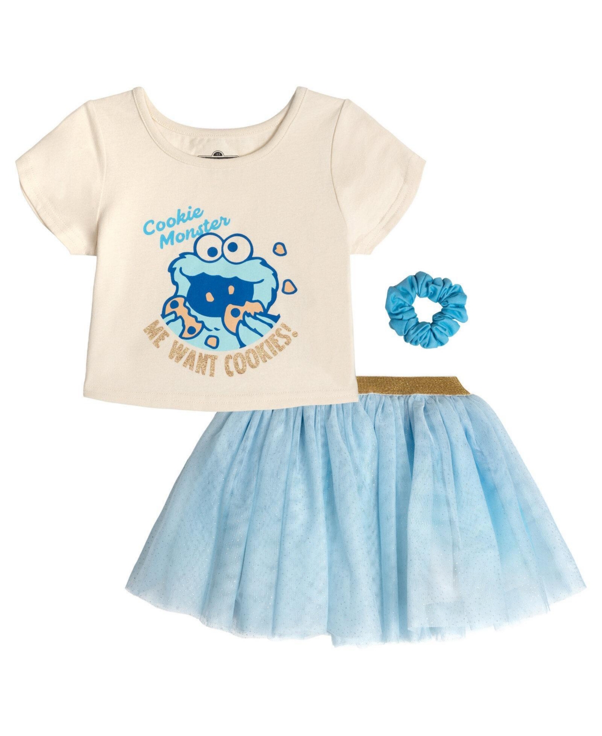 Click here for Sesame Street Baby Girls T-Shirt and Tutu Skirt Se... prices