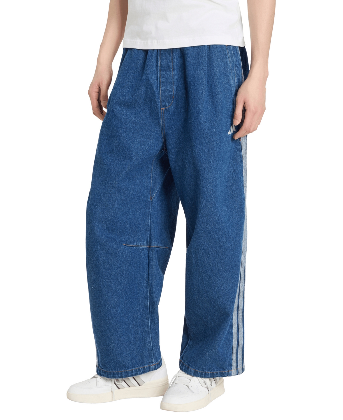 Click here for adidas Mens Stadium Denim Track Pants - Dual Indig... prices